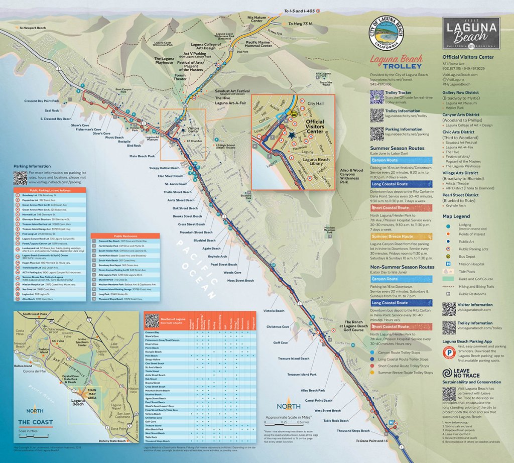 Laguna Beach Maps and Directions - Visit Laguna Beach
