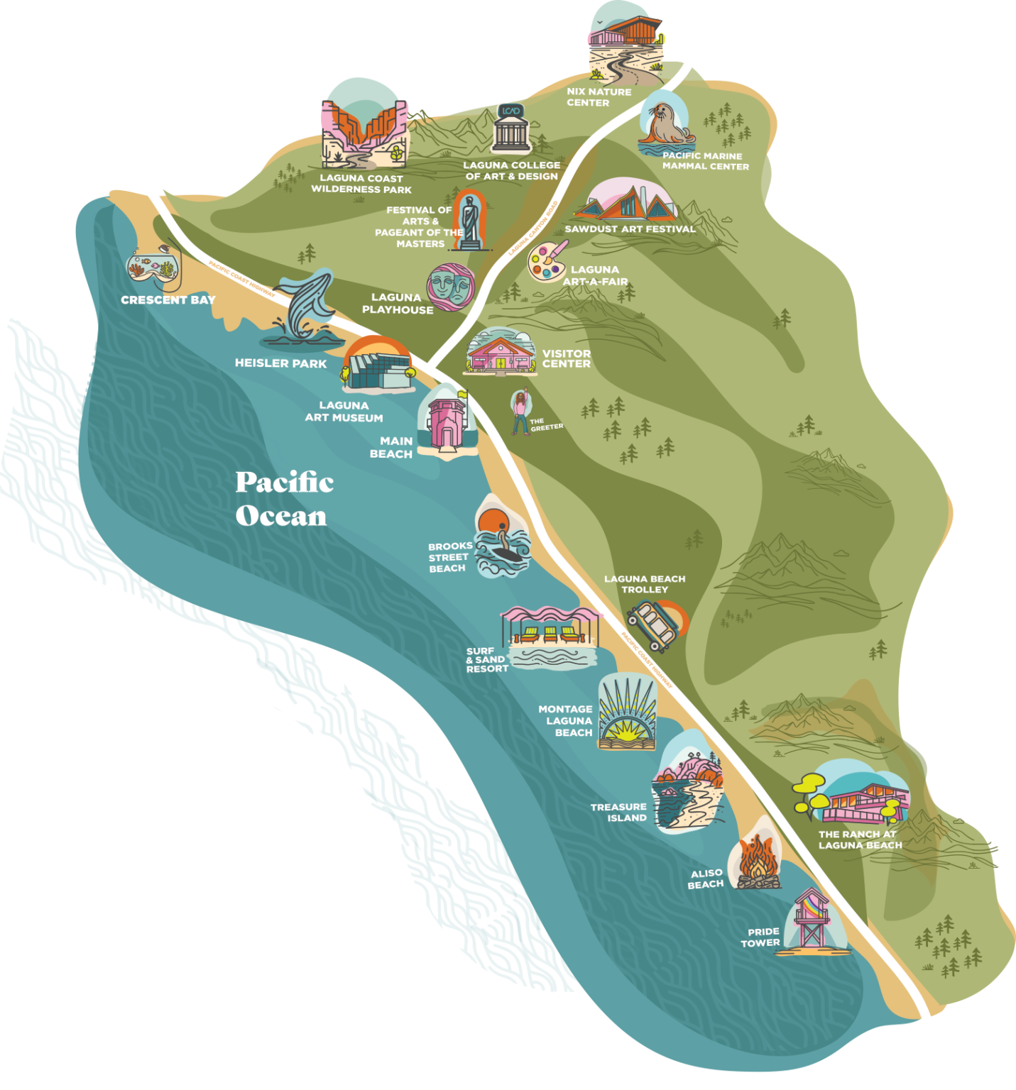 Laguna Beach Maps and Directions - Visit Laguna Beach